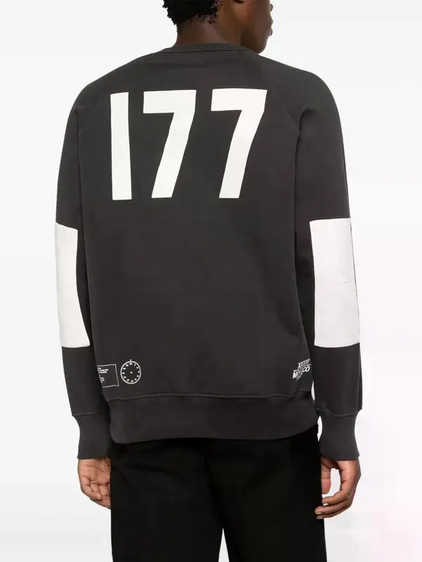 Deus Ex Machina No.177 Number-print Sweatshirt
