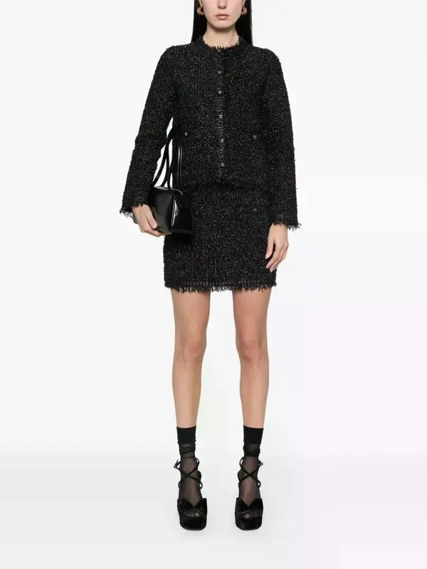 Gucci Lamé Mini Skirt