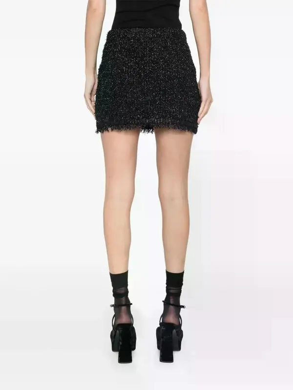 Gucci Lamé Mini Skirt