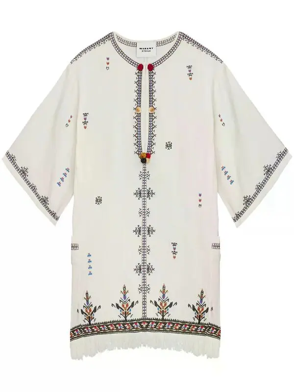 MARANT ETOILE Kressy Mini Dress - White