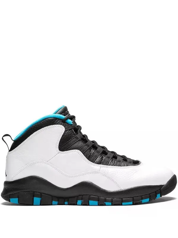 JORDAN Air Retro 10 Powder Blue Sneakers - White