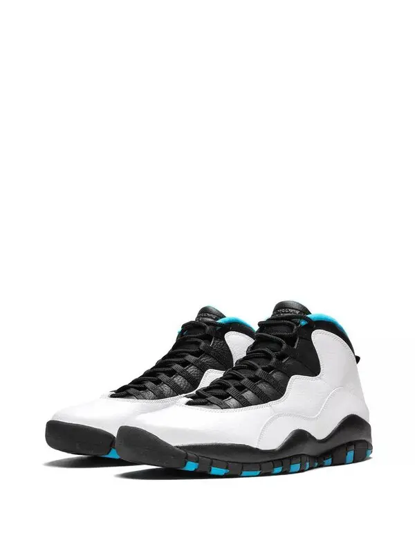 JORDAN Air Retro 10 Powder Blue Sneakers - White