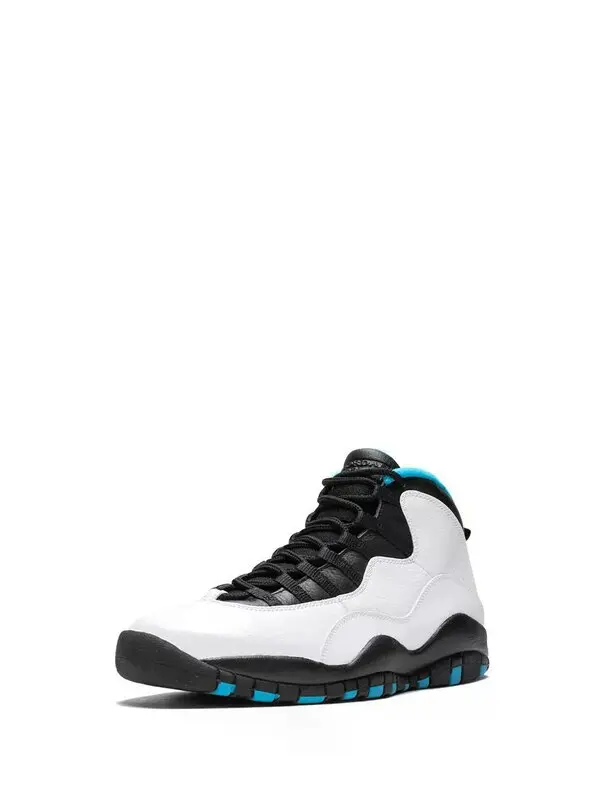 JORDAN Air Retro 10 Powder Blue Sneakers - White