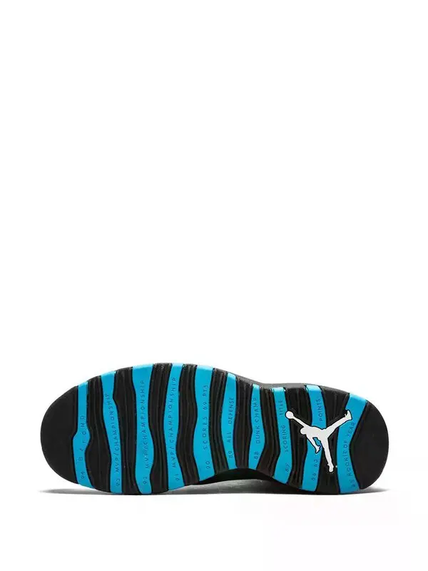JORDAN Air Retro 10 Powder Blue Sneakers - White