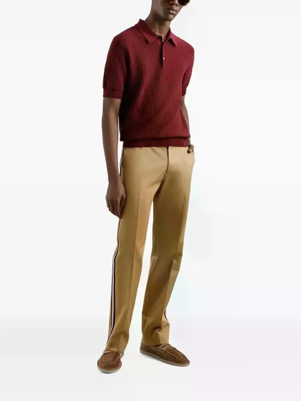 Dolce & Gabbana Knitted Polo Shirt