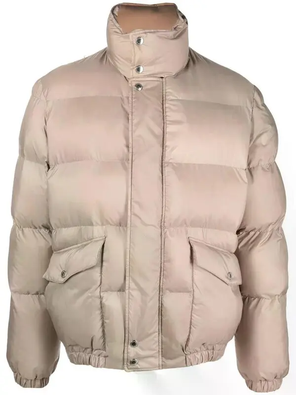 Alexander McQueen Graffiti Print Padded Jacket