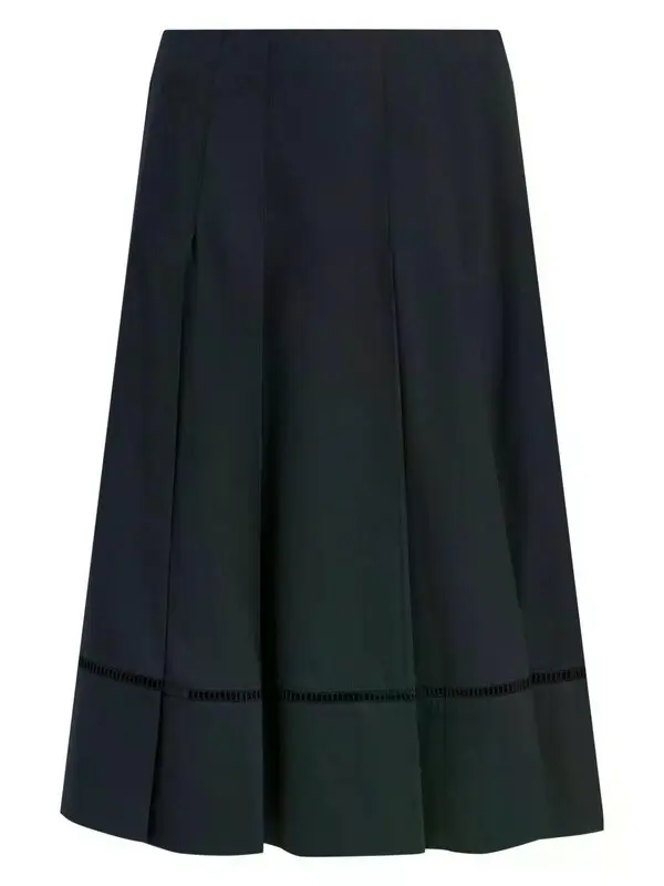 Proenza Schouler Pleated Midi Skirt - Black