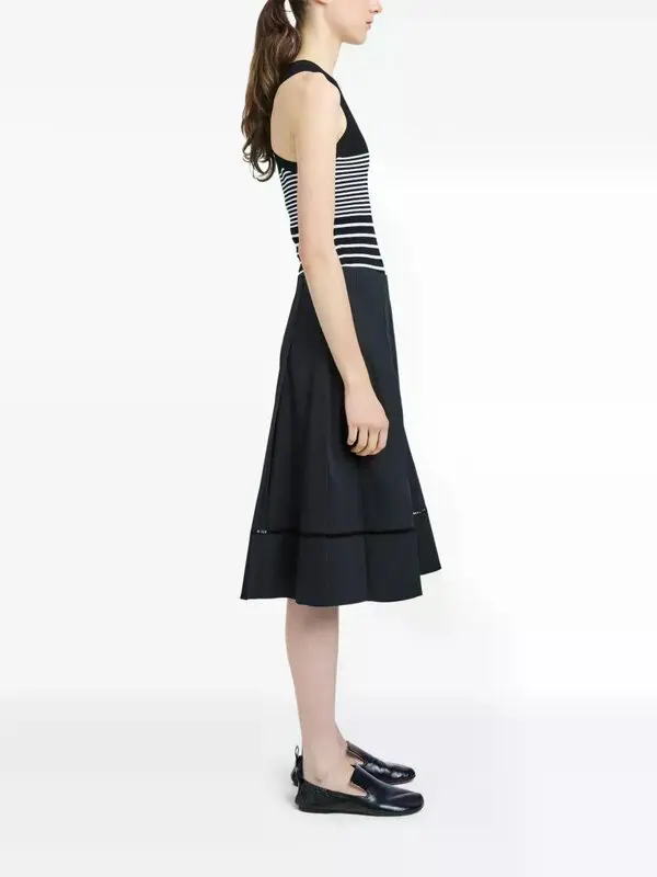 Proenza Schouler Pleated Midi Skirt - Black