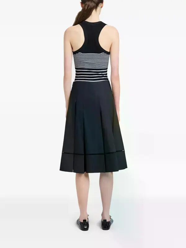 Proenza Schouler Pleated Midi Skirt - Black