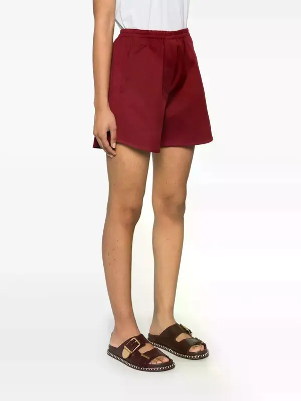 FORTE_FORTE Twill Cotton Shorts