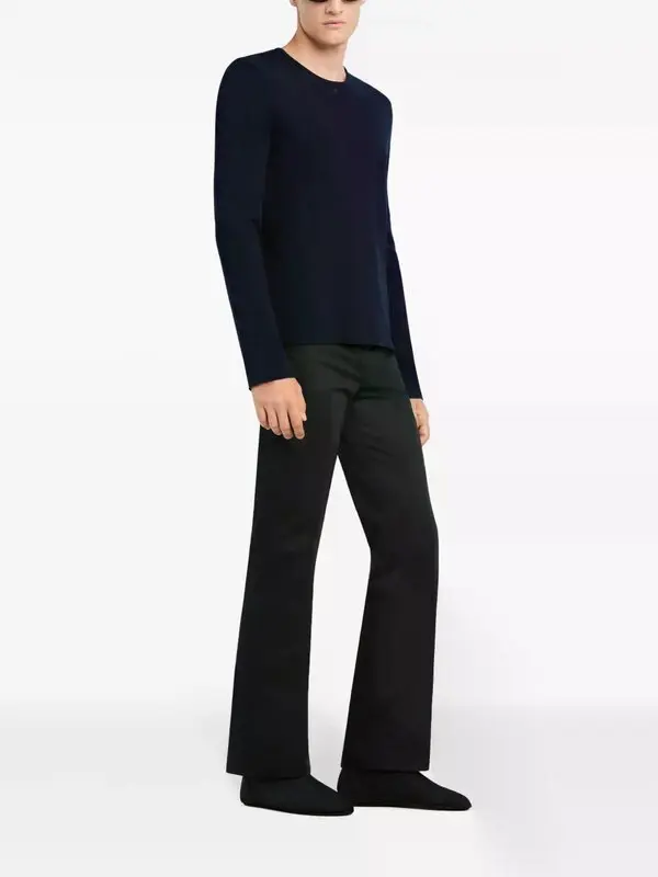 COURREGES Cut-out Knit Sweater - Blue