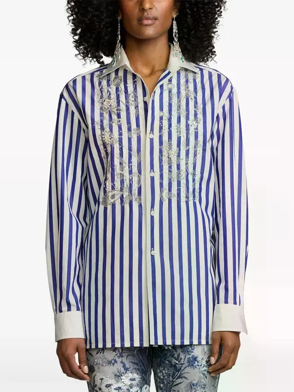 Ralph Lauren Embellished Cotton Shirt