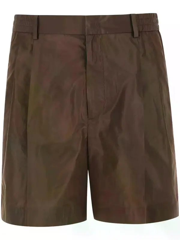 Valentino Garavani Tailored Pressed-crease Shorts - Brown