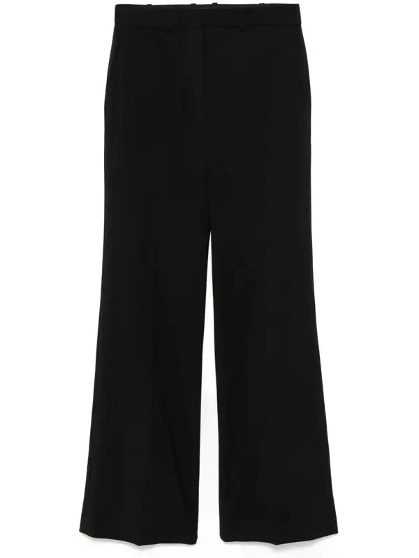 JOSEPH Morrissey Flared Virgin Wool Blend Trousers