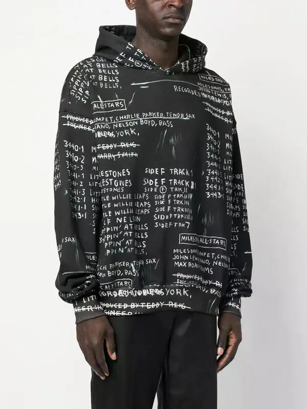 MISBHV Graphic Print Cotton Blend Hoodie