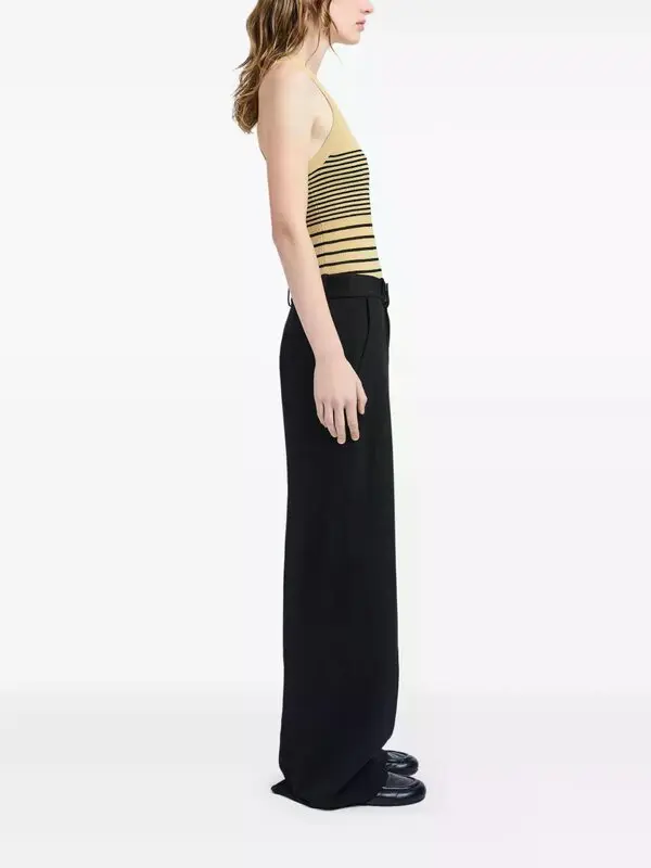 Proenza Schouler Archive Beige Racerback Knit Top - Neutrals