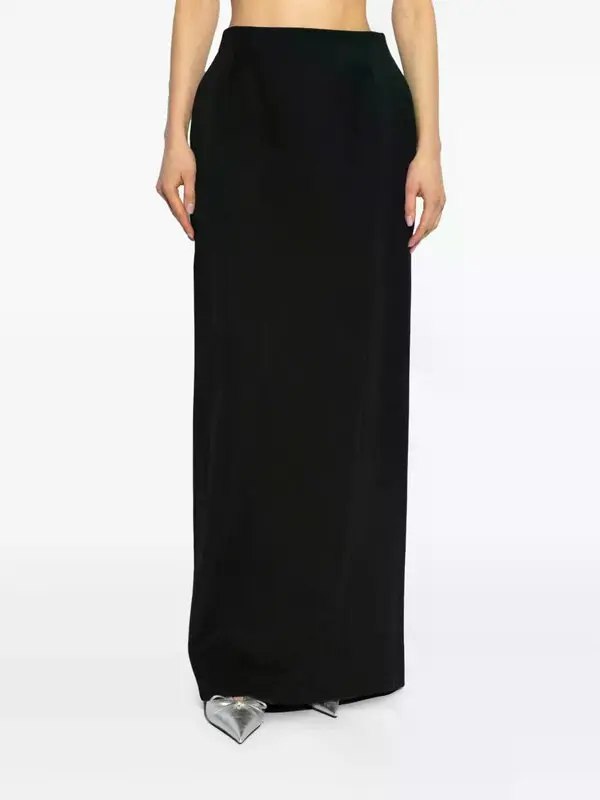 Balenciaga Wool Maxi Skirt