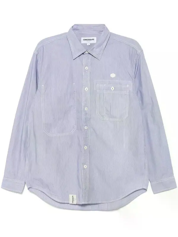 CHOCOOLATE Striped Shirt