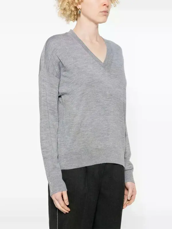 Peserico Lurex Detail Fine Knit Sweater