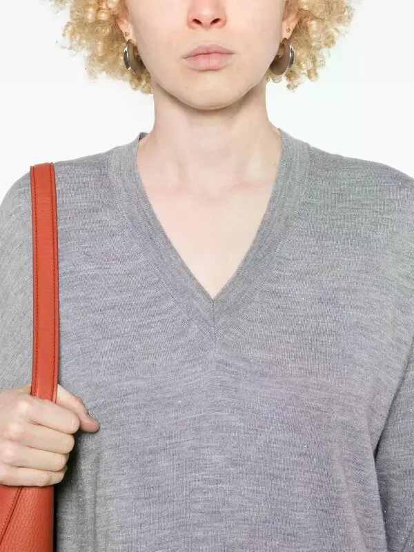 Peserico Lurex Detail Fine Knit Sweater