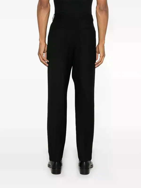 Saint Laurent Gabardine Wool Trousers