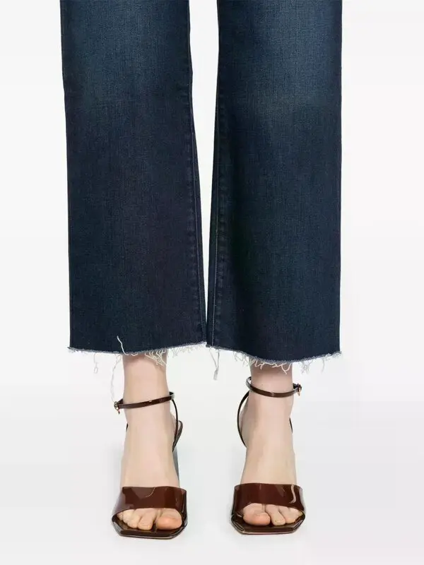 FRAME Le Jane Cropped Jeans - Blue
