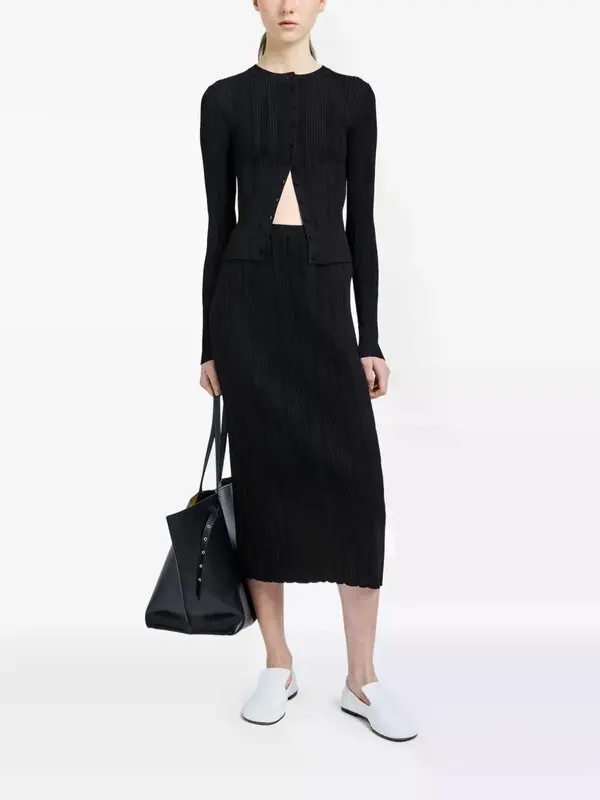 Proenza Schouler Ribbed Knit Midi Skirt