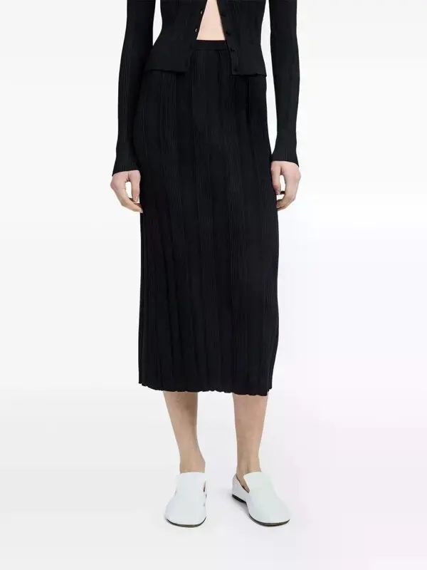 Proenza Schouler Ribbed Knit Midi Skirt