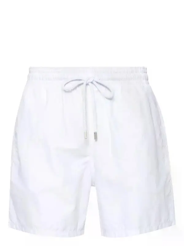 Vilebrequin Elasticated-waist Swim Short - White