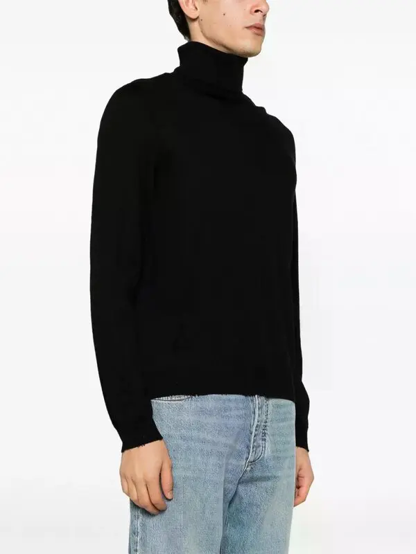 Zadig&Voltaire Bobby Fine-ribbed Raw-cut Jumper