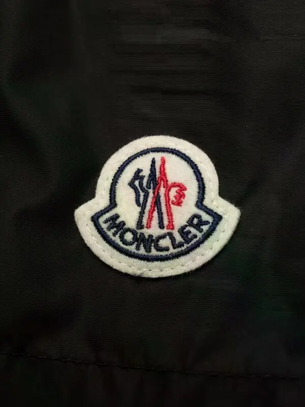 Moncler Logo-patch Swimming Shorts - Black