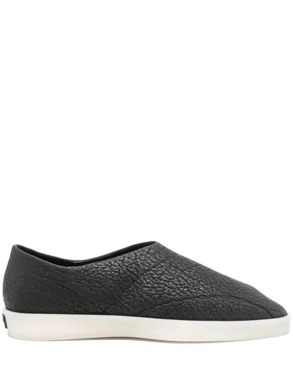Fear Of God Textured Finish Loafers - Black