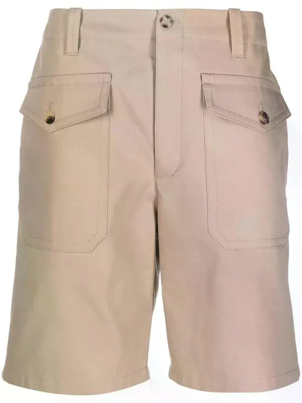 Alexander McQueen Pocket Detail Bermuda Shorts