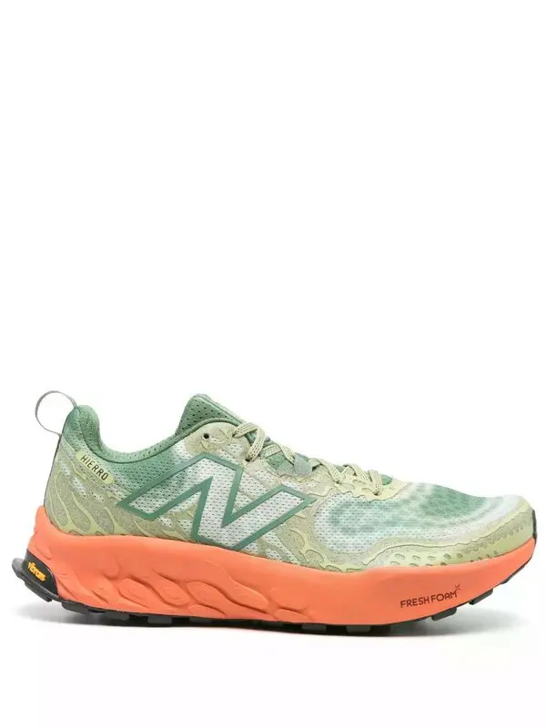 NEW BALANCE Uhiera Knit Lace Up Sneakers - Green