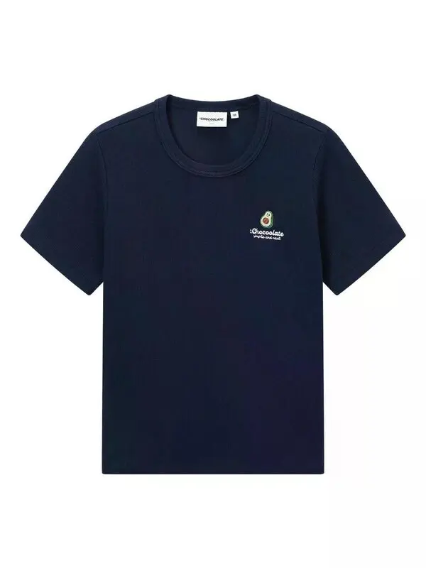 CHOCOOLATE Embroidered Logo T-shirt - Blue