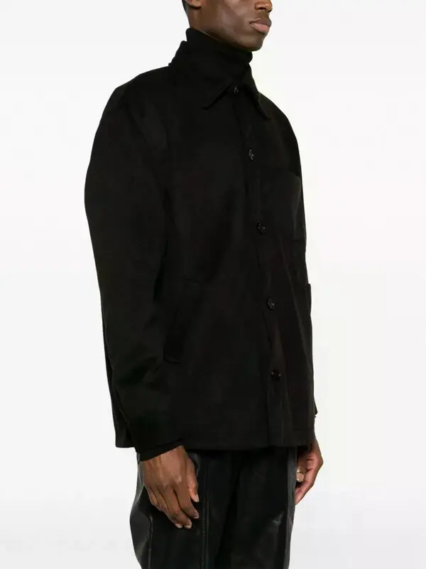 Gcds Logo-embroidered Overshirt