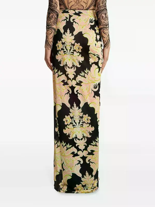 Etro Floral-print Sarong Skirt