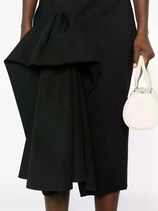 Viktor & Rolf Ruffled Detail Midi Skirt