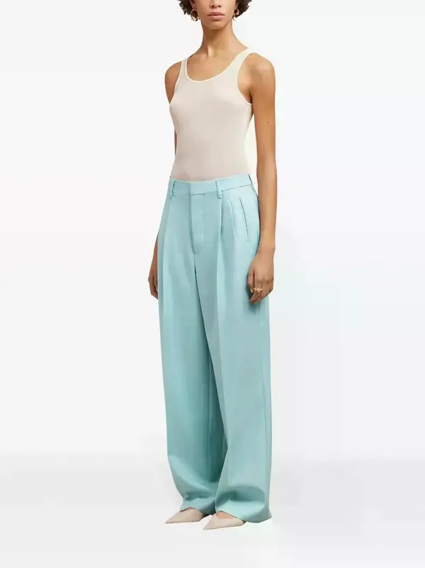 AMI Paris Scoop Neck Sleeveless Tank Top