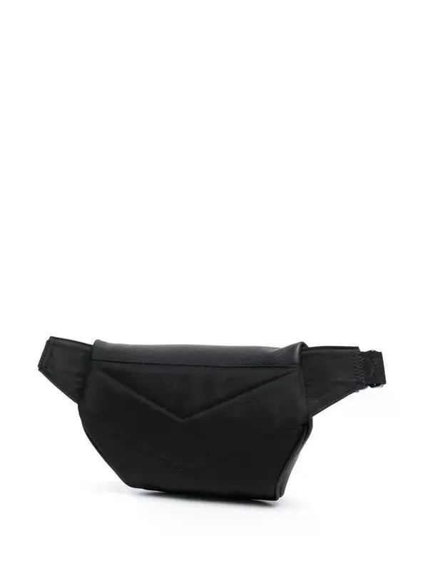 Emporio Armani Leather Logo Plaque Belt Bag