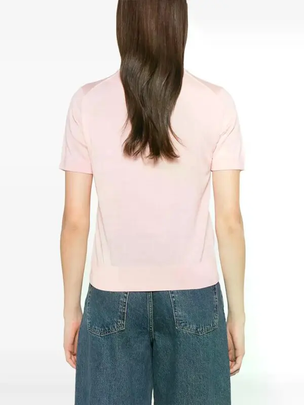 Maison Kitsuné Baby Fox-patch Knitted T-shirt