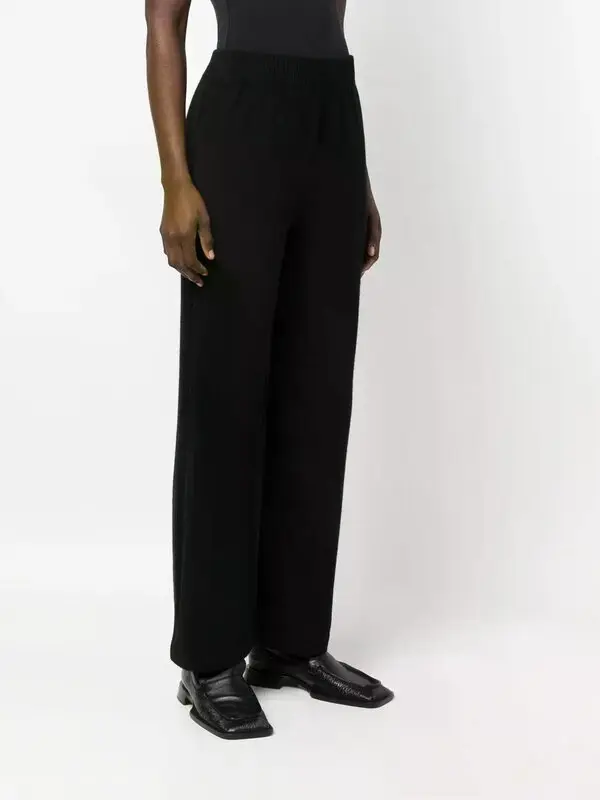 BARRIE Straight-leg Knitted Trousers