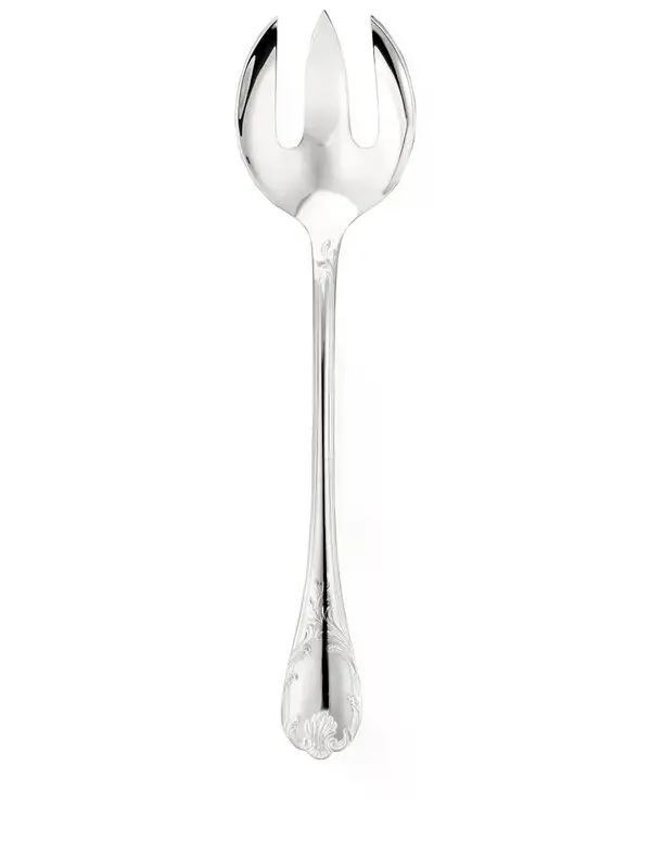 Christofle Marly Salad Serving Fork - Silver
