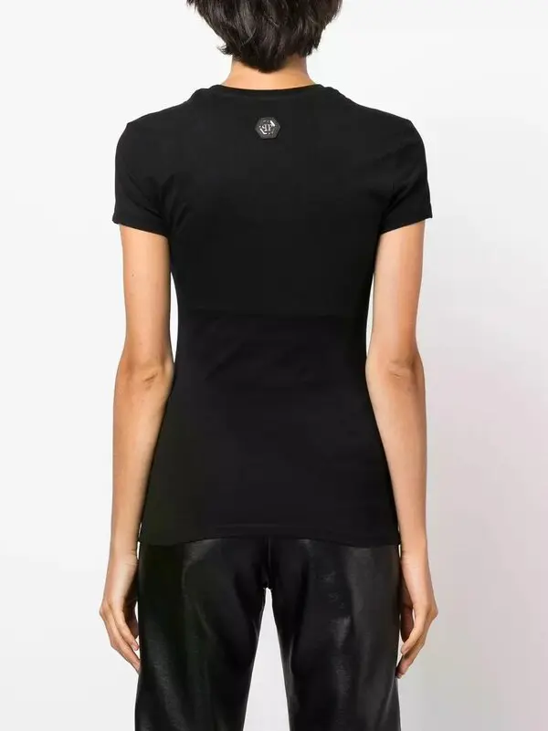 Philipp Plein Logo Print Cotton T-shirt