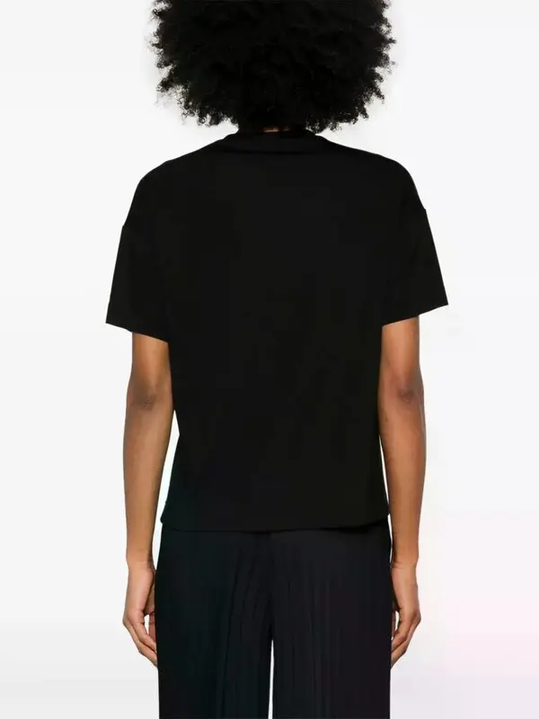 NISSA Floral Appliqué T-shirt