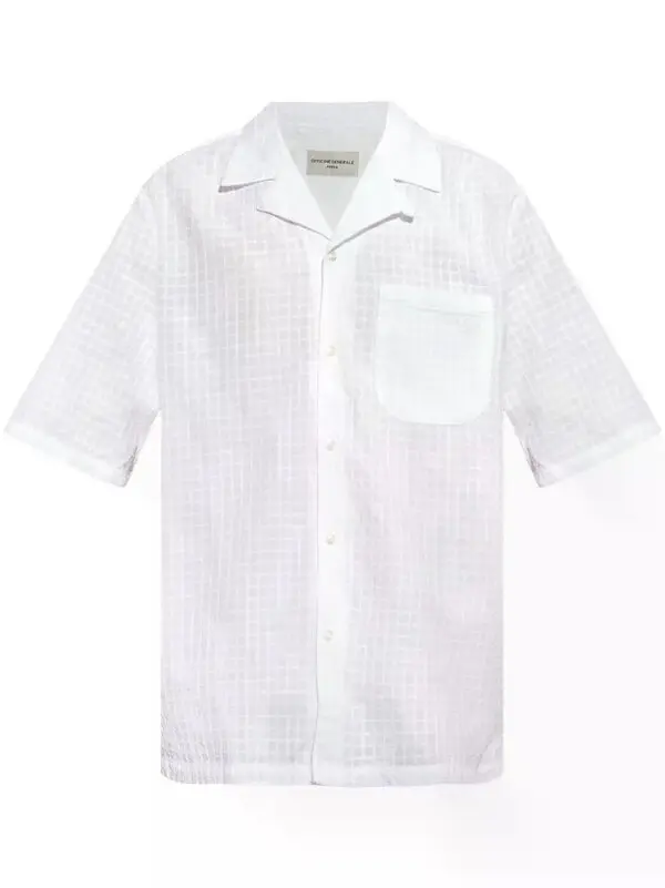 Officine Générale Checkered Shirt
