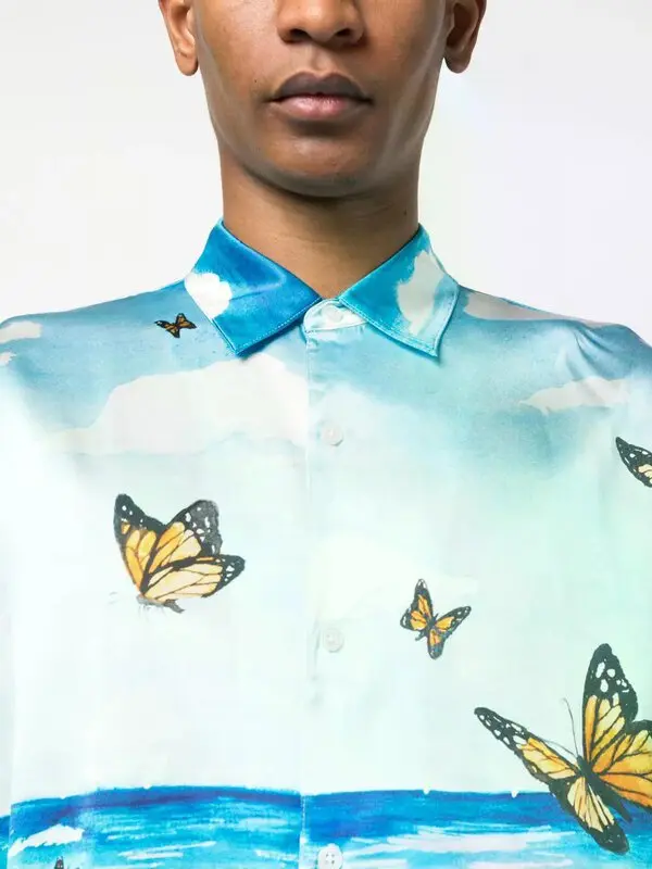 NAHMIAS Butterfly Beach Shirt