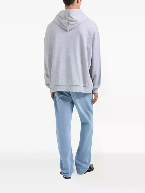 Gcds Graphic Print Cotton Hoodie