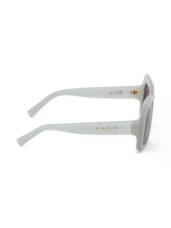 Marni Tiznit Oversize-frame Sunglasses - Neutrals