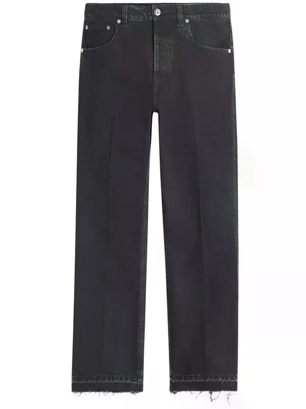 LANVIN Cotton Denim Jeans - Black